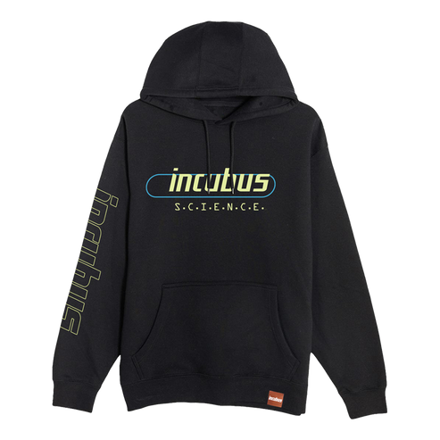 Incubus Science Pullover Black Hoodie – Incubus Store